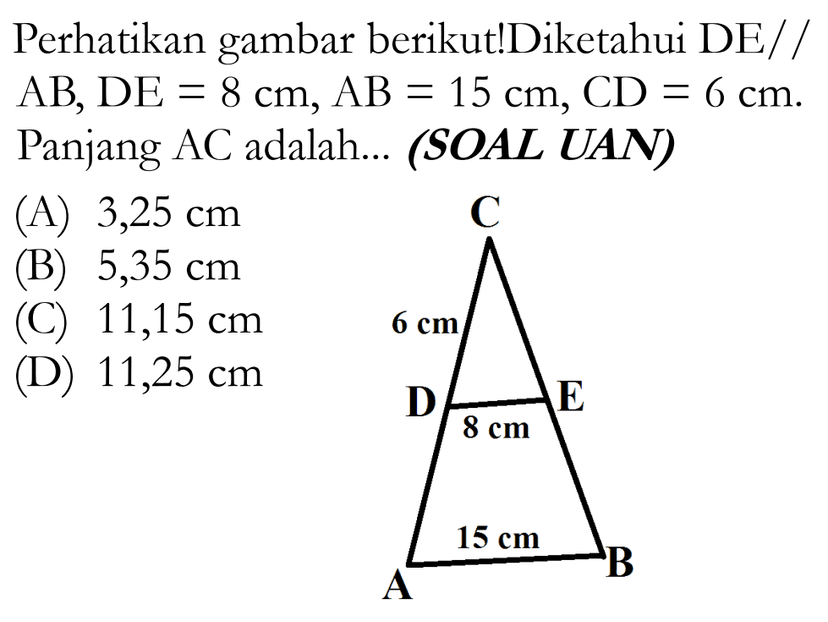 Kumpulan Contoh Soal KESEBANGUNAN DAN KONGRUENSI - Matematika Kelas 9 ...