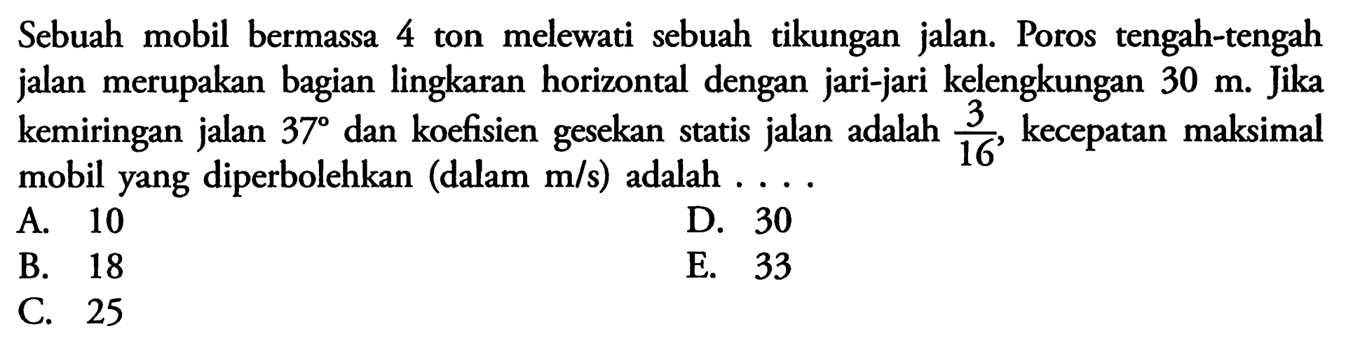 Kumpulan Contoh Soal Gaya Sentripetal - Fisika Kelas 10 | CoLearn