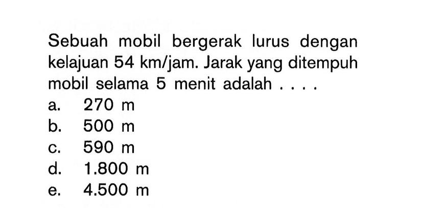 Kumpulan Contoh Soal Gerak Lurus dengan Kecepatan Konstan - Fisika ...