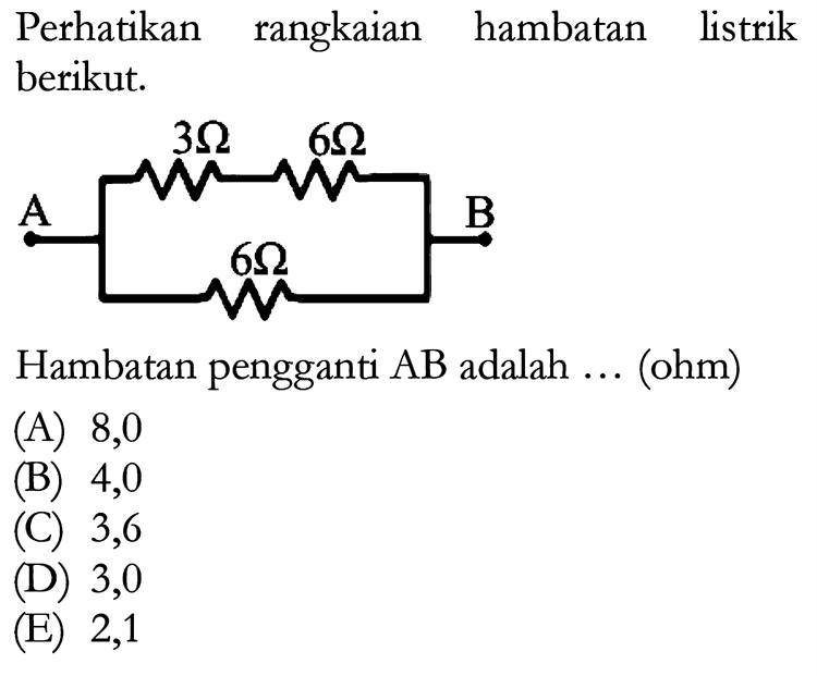 Kumpulan Contoh Soal Rangkaian Hambatan   Fisika Kelas 12   CoLearn  