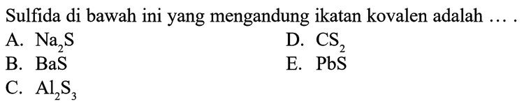 Kumpulan Contoh Soal Ikatan Ion Dan Ikatan Kovalen Kimia Kelas 10