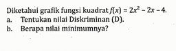 Kumpulan Contoh Soal Nilai maksimum dan Nilai Minimum Fungsi kuadrat - Matematika Kelas 9 | CoLearn