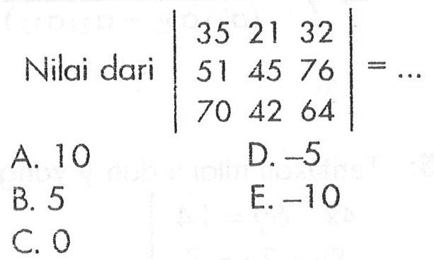 Kumpulan Contoh Soal Determinan Matriks Ordo 3x3 - Matematika Kelas 11 ...