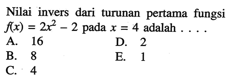 Kumpulan Contoh Soal Fungsi Invers - Matematika Kelas 11 | CoLearn