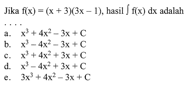 Rumus Dasar Integral - Matematika | CoLearn