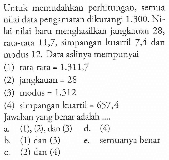 Kumpulan Contoh Soal Jangkauan - Matematika Kelas 12 | CoLearn - halaman 18