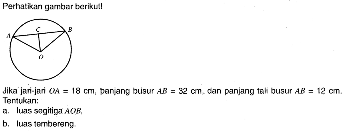 Kumpulan Contoh Soal Lingkaran Dalam dan Lingkaran Luar Segitiga ...