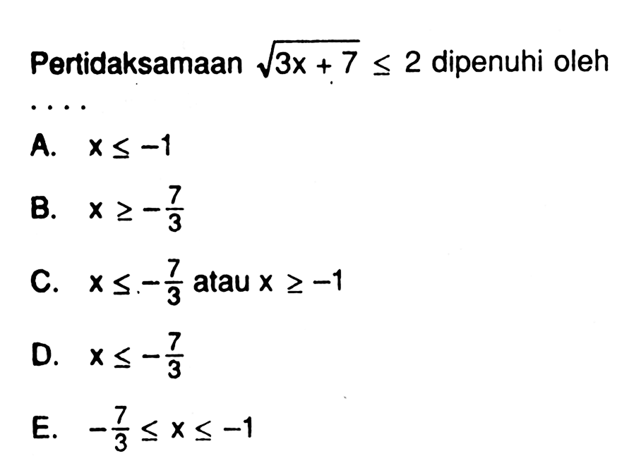 nilai-x-yang-memenuhi-3x-x-2-akar-x-2-x-2