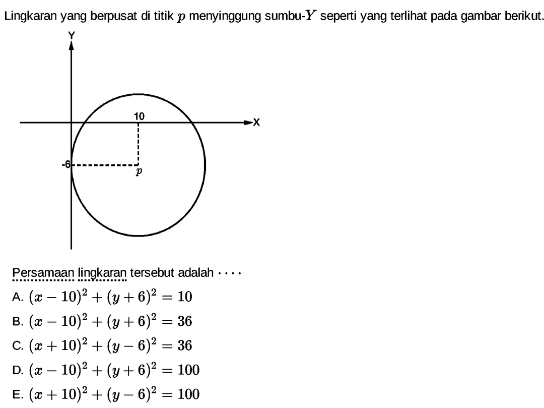 Kumpulan Contoh Soal Persamaan Lingkaran - Matematika Kelas 11 | CoLearn - halaman 6