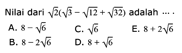 Kumpulan Contoh Soal Bentuk akar - Matematika Kelas 10 | CoLearn ...