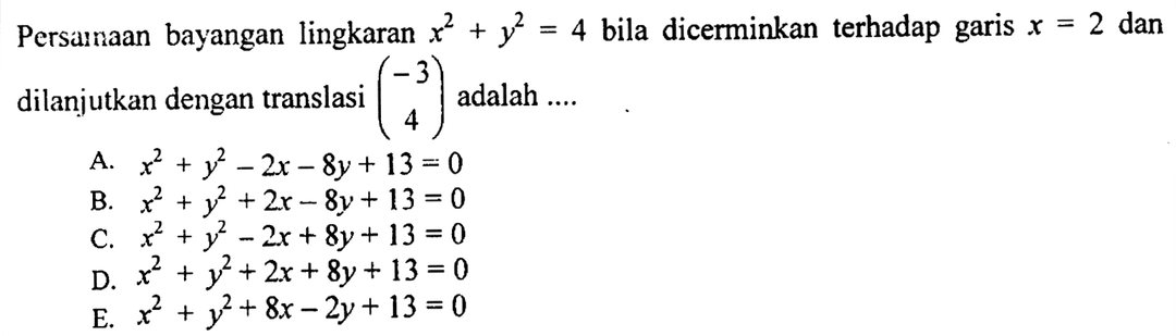 Kumpulan Contoh Soal Transformasi - Matematika Kelas 11 | CoLearn