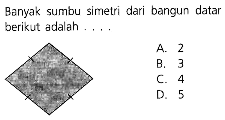 Kumpulan Contoh Soal Simetri pada bangun datar - Matematika Kelas 3 ...