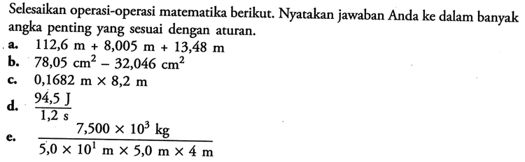 Kumpulan Contoh Soal Penggunaan Angka Penting - Fisika Kelas 10 | CoLearn