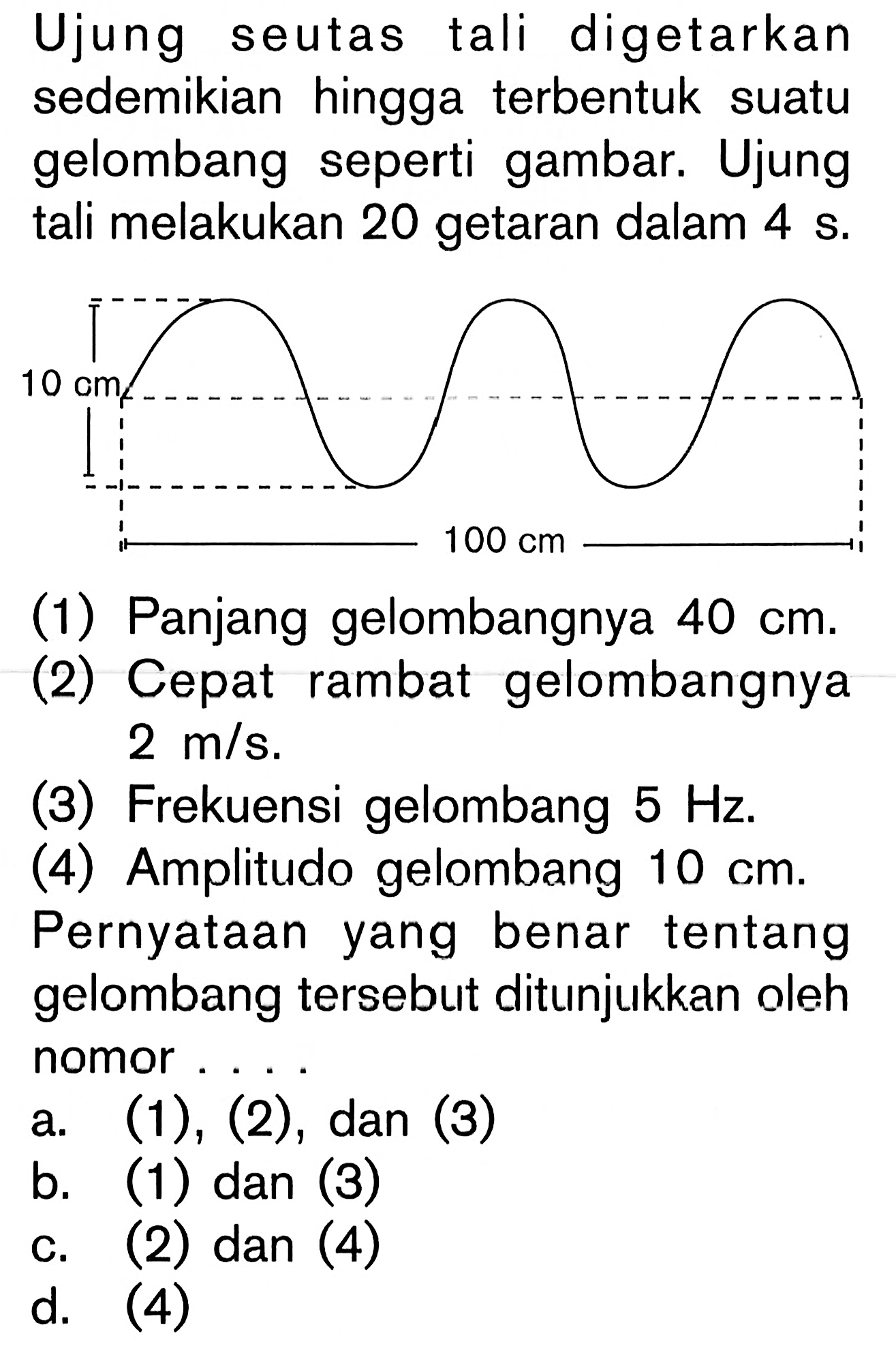 Kumpulan Contoh Soal Gelombang Transversal dan Longitudinal - Fisika ...