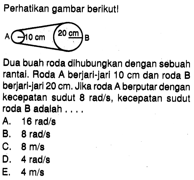Kumpulan Contoh Soal Hubungan Roda-Roda - Fisika Kelas 10 | CoLearn ...