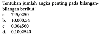 Kumpulan Contoh Soal Penggunaan Angka Penting - Fisika Kelas 10 | CoLearn