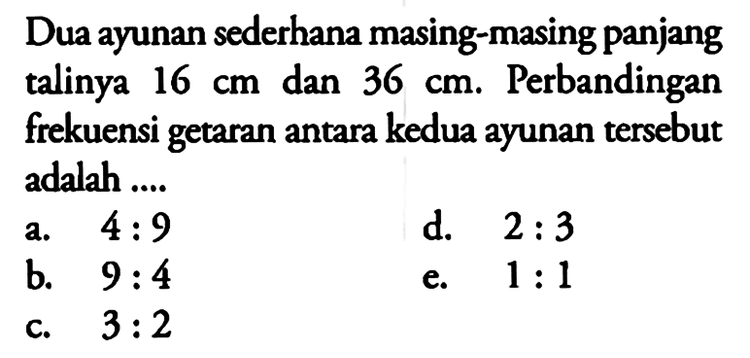 Kumpulan Contoh Soal Getaran Harmonis - Fisika Kelas 10 | CoLearn