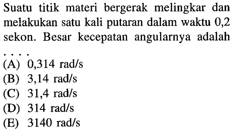 Kumpulan Contoh Soal Gerak Melingkar - Fisika Kelas 10 | CoLearn