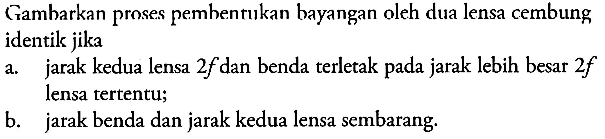 Kumpulan Contoh Soal Lensa Cekung dan Cembung - Fisika Kelas 11 ...