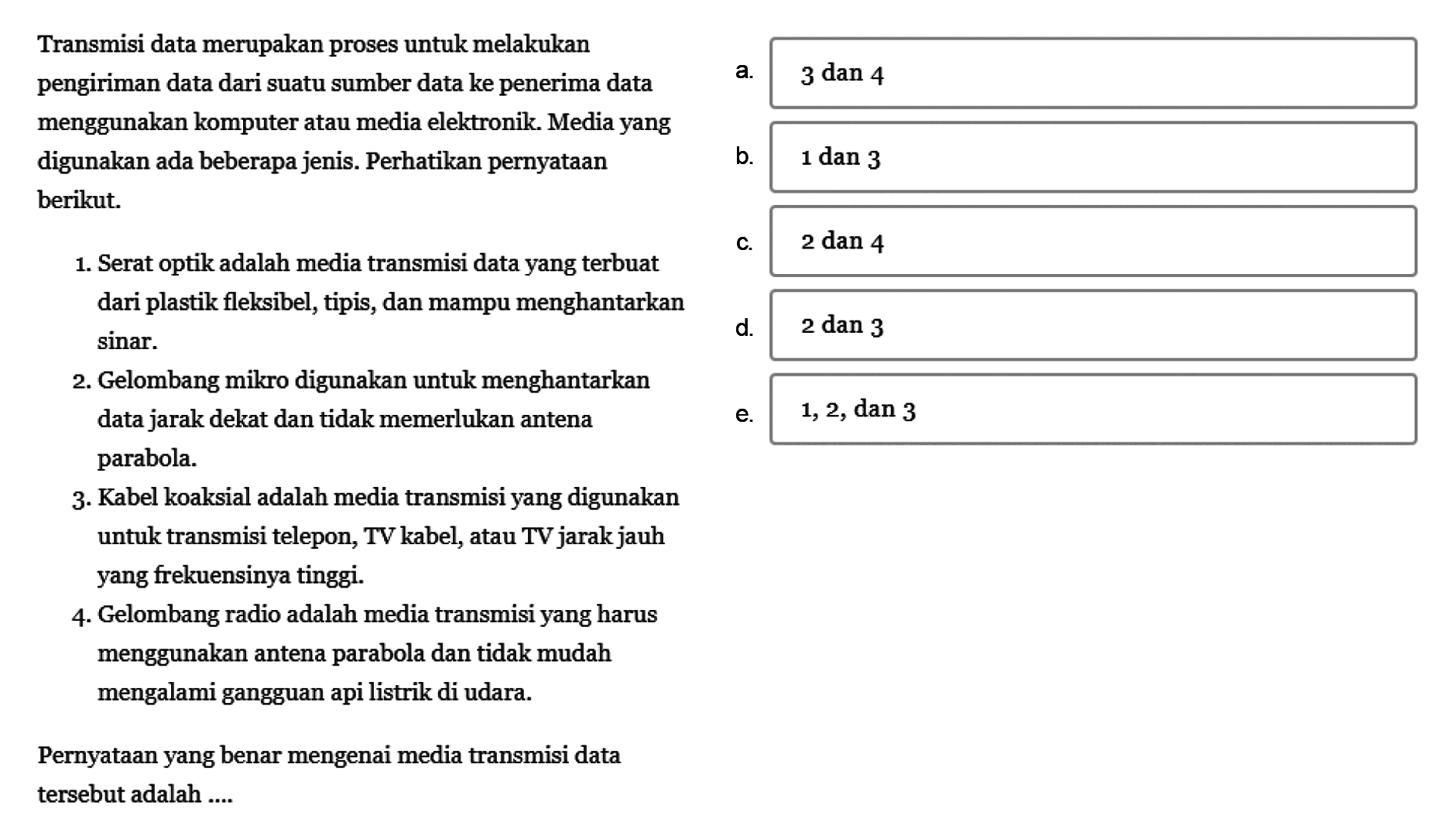 Kumpulan Contoh Soal Transmisi data - Fisika Kelas 12 | CoLearn ...