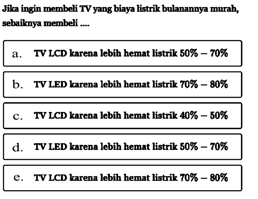 Kumpulan Contoh Soal Teknologi LCD dan LED - Fisika Kelas 11 | CoLearn
