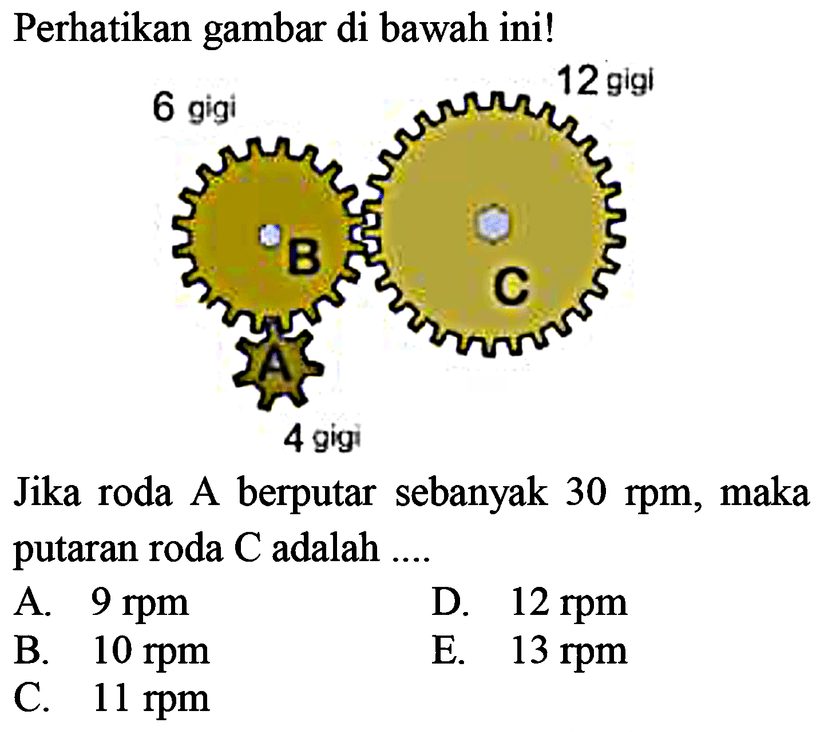 Kumpulan Contoh Soal Hubungan Roda-Roda - Fisika Kelas 10 | CoLearn ...