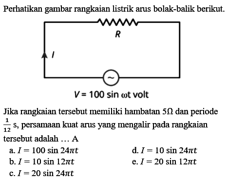 Kumpulan Contoh Soal Rangkaian Arus Bolak Balik - Fisika Kelas 12 | CoLearn - halaman 69