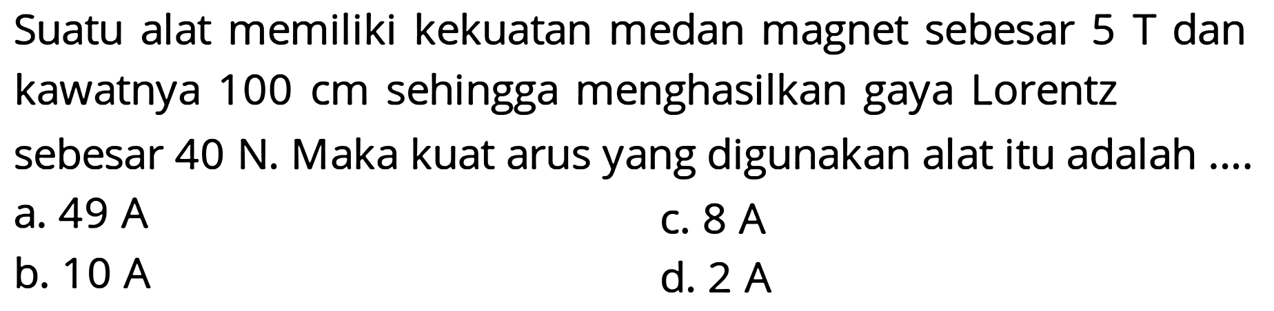 Kumpulan Contoh Soal Medan Magnet - Fisika Kelas 9 | CoLearn