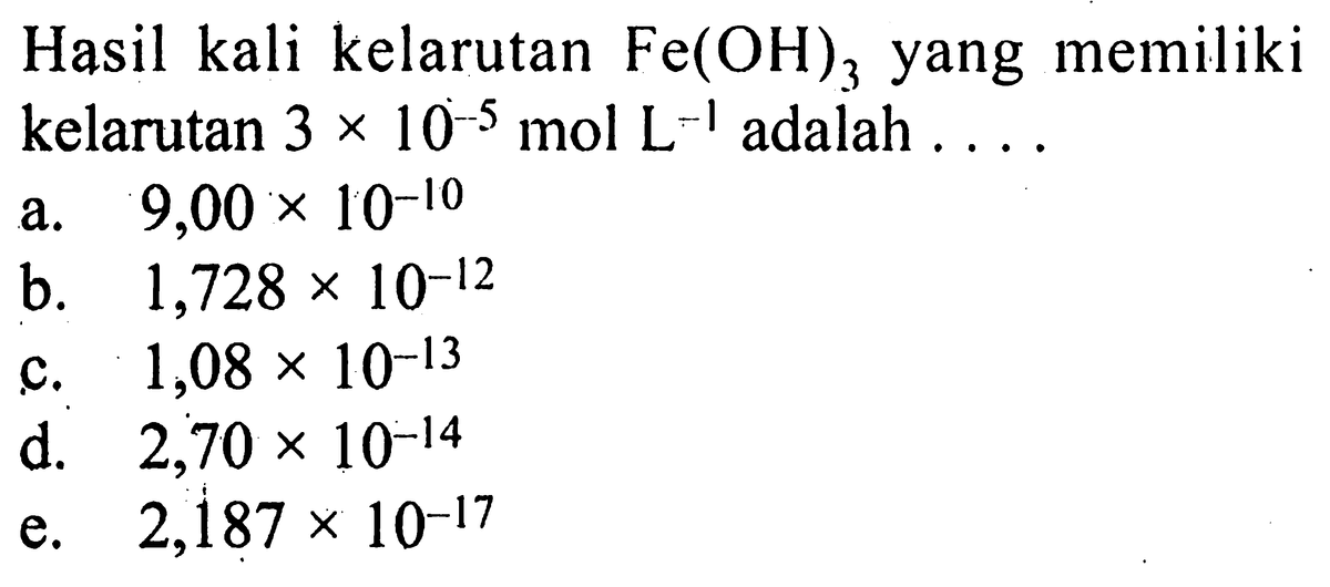 Kumpulan Contoh Soal Kesetimbangan Larutan (Ksp) - Kimia Kelas 11 | CoLearn
