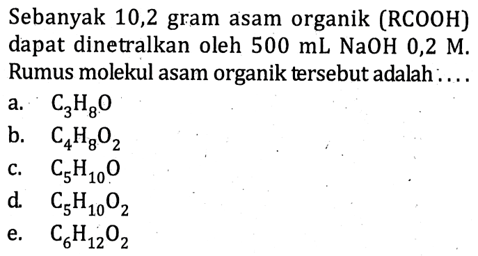 Kumpulan Contoh Soal Struktur, Tata Nama, Sifat, Isomer, Identifikasi ...