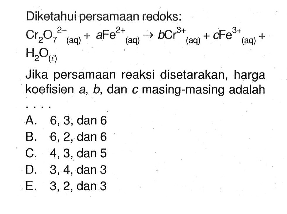 Kumpulan Contoh Soal Penyetaraan Persamaan Reaksi Redoks - Kimia Kelas ...