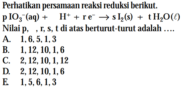 Kumpulan Contoh Soal Penyetaraan Persamaan Reaksi Redoks - Kimia Kelas ...