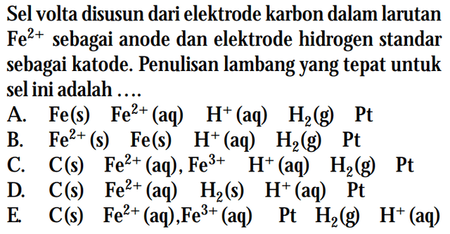 Kumpulan Contoh Soal Sel Volta dan Potensial Sel - Kimia Kelas 12 | CoLearn