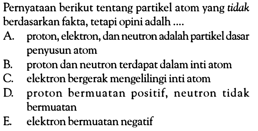 Kumpulan Contoh Soal Isotop, Isobar, dan Isoton - Kimia Kelas 10 | CoLearn