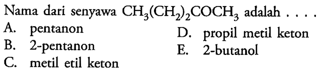 Kumpulan Contoh Soal Alkanal dan Alkanon - Kimia Kelas 12 | CoLearn ...