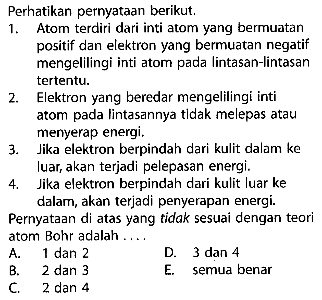 Kumpulan Contoh Soal Perkembangan Model Atom - Kimia Kelas 10 | CoLearn ...