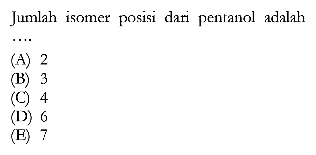 Kumpulan Contoh Soal Isomer - Kimia Kelas 11 | CoLearn