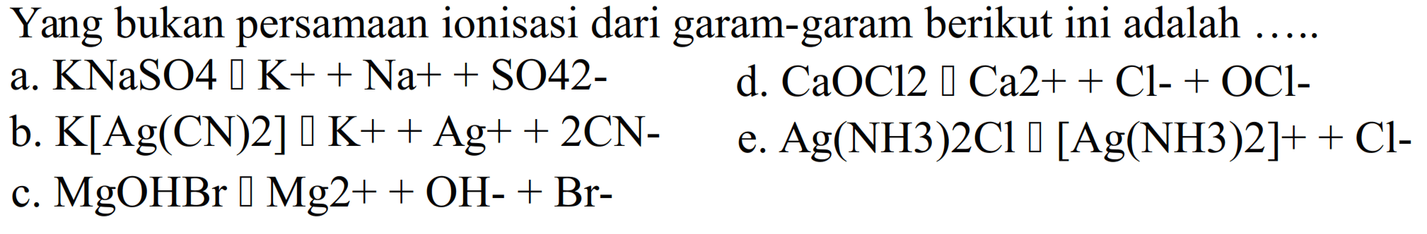 Kumpulan Contoh Soal Reaksi Pelarutan Garam - Kimia Kelas 10 | CoLearn ...