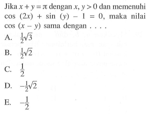 Kumpulan Contoh Soal Rumus Perkalian Sinus, Cosinus, Tangent ...
