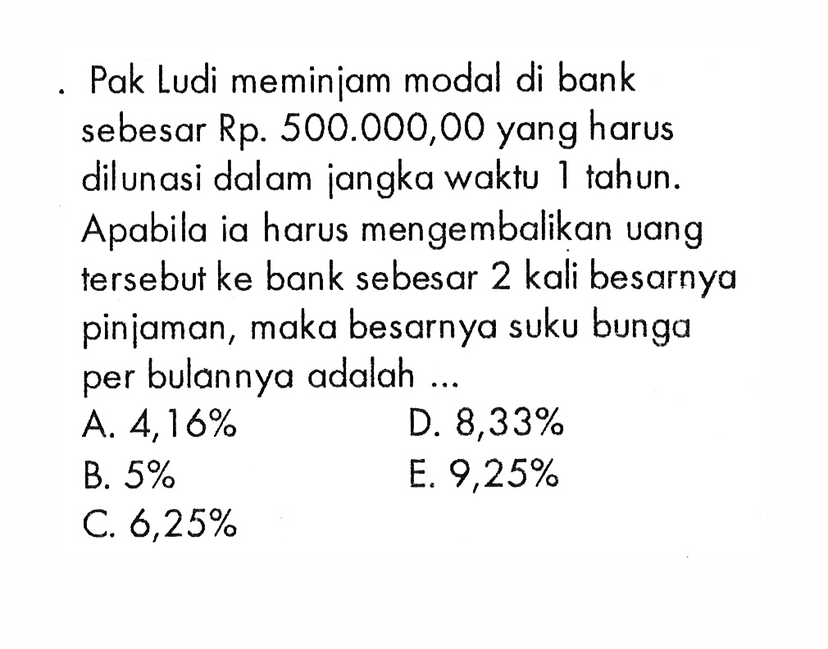 Kumpulan Contoh Soal Bunga Majemuk - Matematika Kelas 11 | CoLearn ...