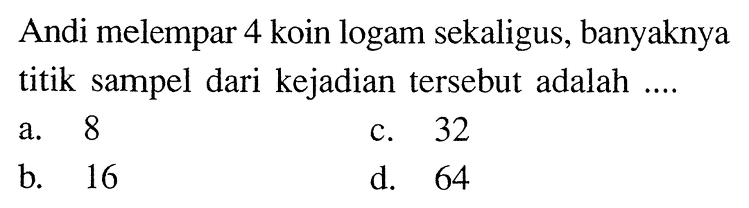 Kumpulan Contoh Soal Ruang Sampel - Matematika Kelas 8 | CoLearn ...