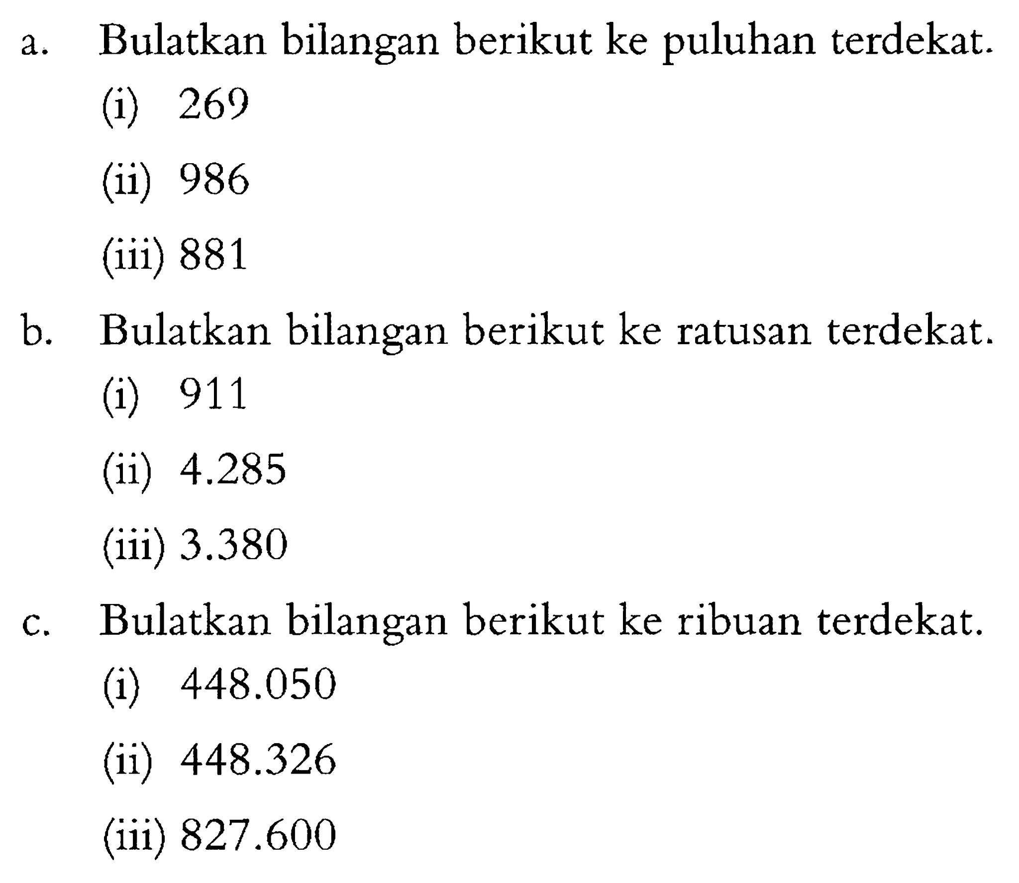 Kumpulan Contoh Soal Bentuk Baku Bilangan Besar (Notasi Ilmiah ...