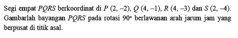 Kumpulan Contoh Soal Rotasi (Perputaran) - Matematika Kelas 9 | CoLearn