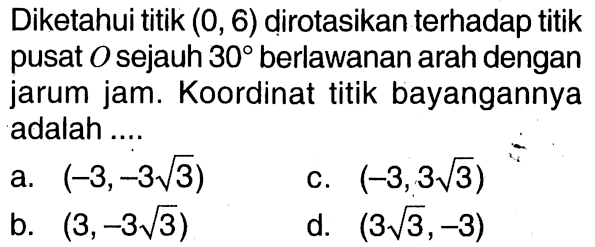 Kumpulan Contoh Soal Rotasi (Perputaran) - Matematika Kelas 9 | CoLearn