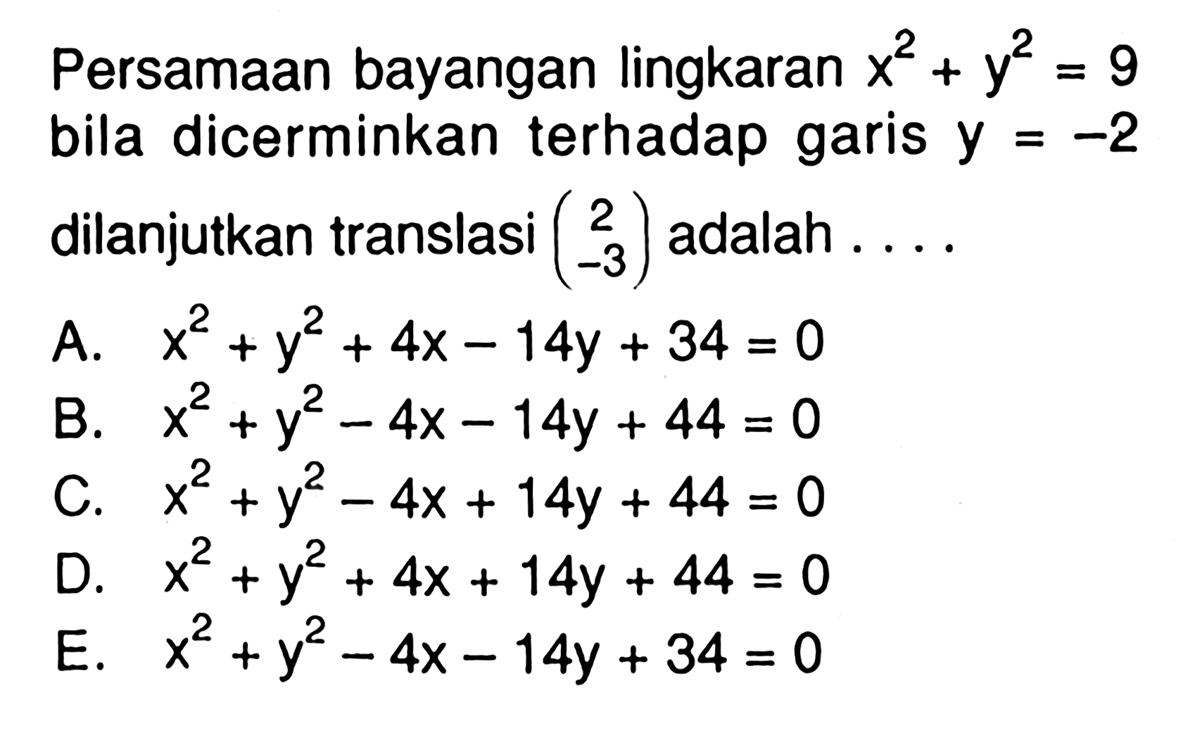 Kumpulan Contoh Soal Persamaan Lingkaran - Matematika Kelas 11 | CoLearn