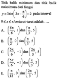 Kumpulan Contoh Soal Nilai Maksimum dan Nilai Minimum Fungsi - Matematika Kelas 11 | CoLearn
