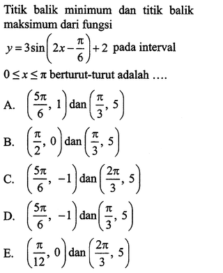 Kumpulan Contoh Soal Nilai Maksimum dan Nilai Minimum Fungsi - Matematika Kelas 11 | CoLearn