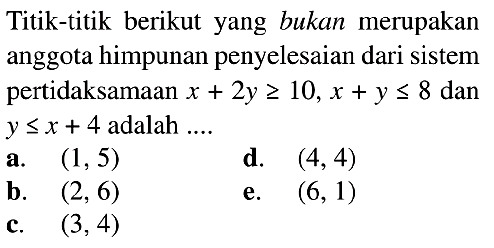 Kumpulan Contoh Soal Program Linear - Matematika Kelas 11 | CoLearn ...