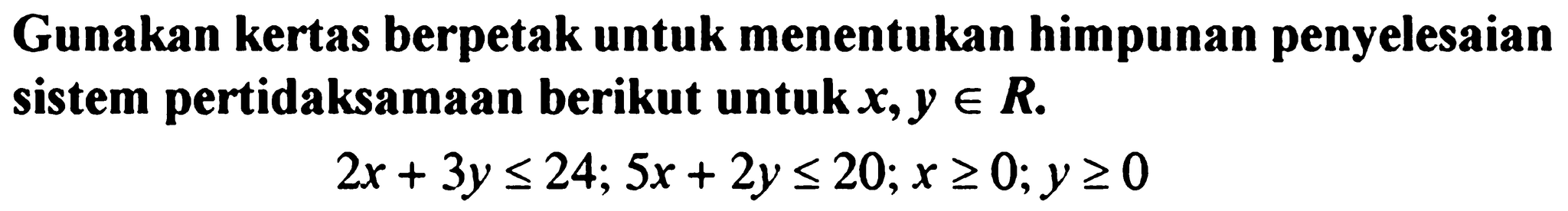 Kumpulan Contoh Soal Program Linear - Matematika Kelas 11 | CoLearn ...
