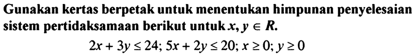 Kumpulan Contoh Soal Program Linear - Matematika Kelas 11 | CoLearn ...